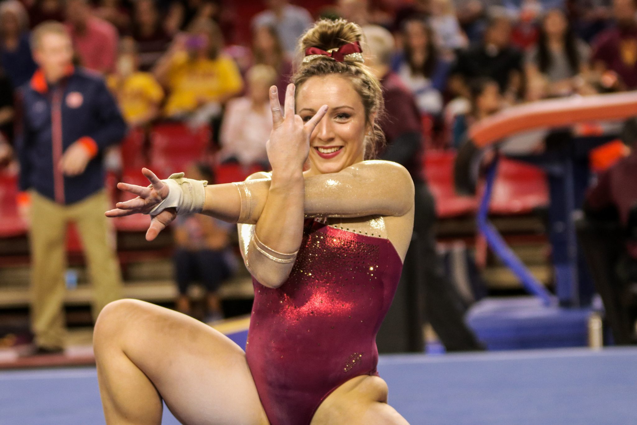 Gym Devils Fall In Season opener Despite Historic Day At No 1 Michigan Gym Devils Fall In Season opener Despite Historic Day At No 1 Michigan